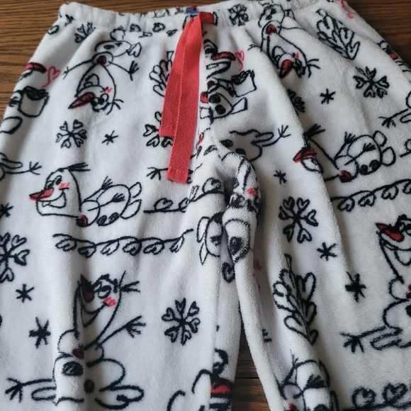 Disney | Intimates & Sleepwear | Disney Frozen Olaf Pajama Pants S ...